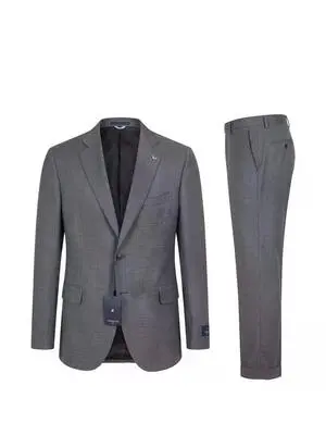 TOMBOLINI Single-breasted Notched-lapel Suit - Grey