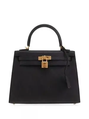 Hermès 2023 Kelly 25 Handbag - Black