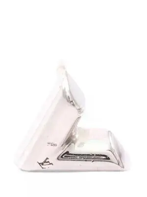 LOUIS VUITTON Essential V Earrings - Silver