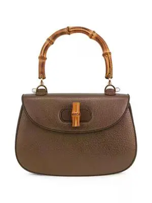 Gucci 2000s Bamboo Handbag - Brown