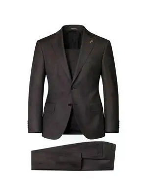 Pal Zileri Pinstripe-pattern Suit - Brown