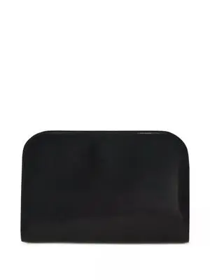 FERRAGAMO Diana Clutch In Calfskin - Black