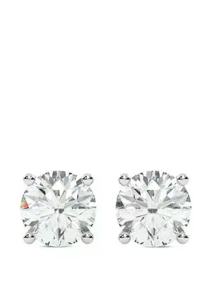 Diamond Essentials Lab-grown Diamond Earrings - Silver