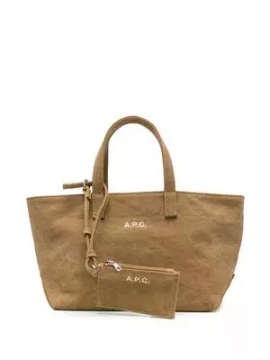 A.p.c. Le Drummer Tote Bag - Neutrals