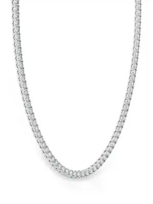 DIAMOND ESSENTIALS Diamond Necklace - Silver