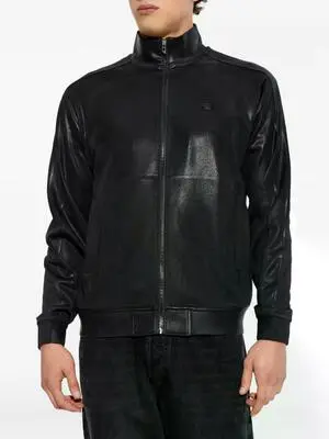 DIESEL® T-norm-aa2 Glossy Zip-up Sweater