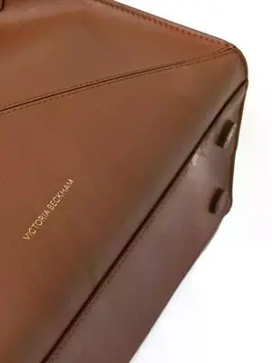 Victoria Beckham Plié Leather Tote Bag