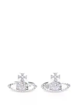 VIVIENNE WESTWOOD Mayfair Bas Relief Earrings - Silver