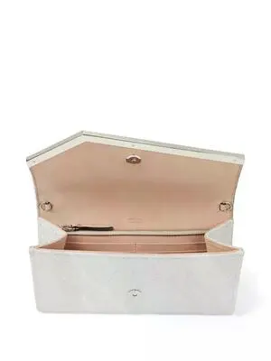JIMMY CHOO Emmie Glitter Clutch Bag