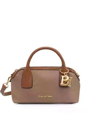 PEDRO DEL HIERRO Logo-charm Tote Bag - Brown