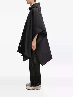 Alpha Industries Logo-print Rain Hooded Jacket