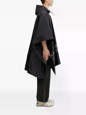 Alpha Industries Logo-print Rain Hooded Jacket