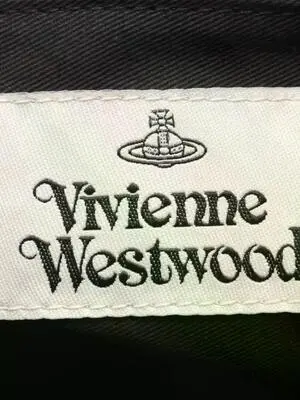 VIVIENNE WESTWOOD Saffiano Orb Tote Bag - Black