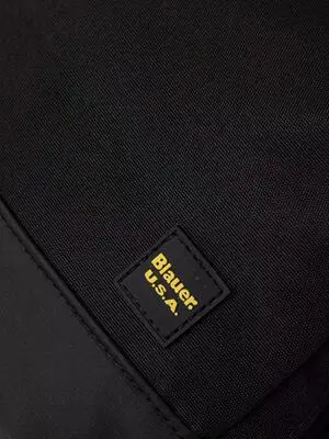 BLAUER. Logo-print Zip-fastening Backpack