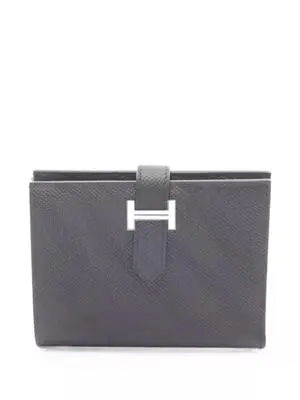 Hermès 2025 Bearn Compact Wallet - Black