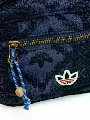 Adidas X Clot Jacquard-logo Belt Bag