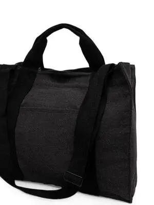 SAMSOE SAMSOE Salucas Logo-print Canvas Tote Bag