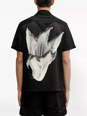 Filling Pieces Resort Graphic-print Mesh Shirt