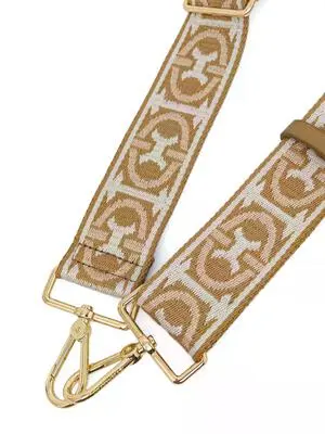 COCCINELLE Monogram Pattern Shoulder Strap