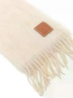 Loewe 2010s Anagram Fringed Scarf
