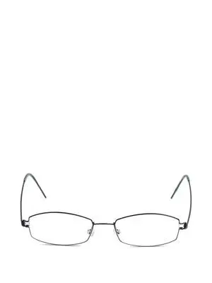LINDBERG Holger Geometric-frame Glasses - Blue
