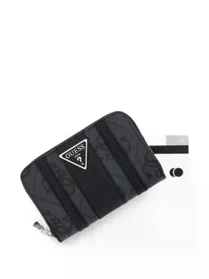 Guess Laurel Logo-print Panelled Wallet