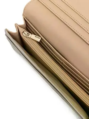 Guess Laurel Logo-plaque Saffiano-effect Wallet