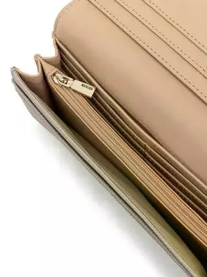 Guess Laurel Logo-plaque Saffiano-effect Wallet