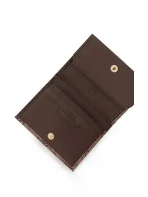Guess Milano Monogram-print Logo-plaque Wallet
