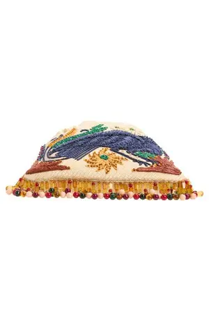 Etro X Tabby Booth Small Embroidered Beaded Kalispera Bag
