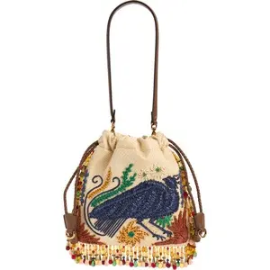 Etro Fringe Bucket Bags