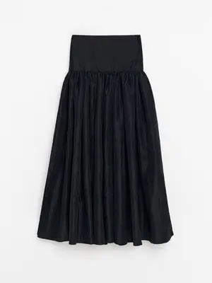 ALAS Maxi Evening Taffeta Skirt