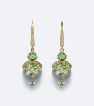 Marina B Servera 18kt Drop Earrings - Gold