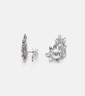 KAMYEN 18kt White Gold Diamond Earrings