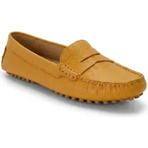 MENINA STEP Oporto Suede Moccasin Loafers - Honey