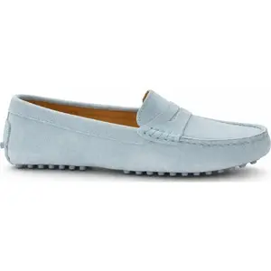 MENINA STEP Oporto Moccasin Loafer - Light Blue
