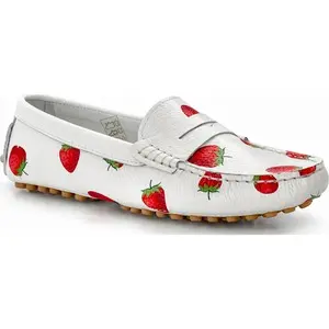 MENINA STEP Oporto Suede Moccasin Loafers - Pink