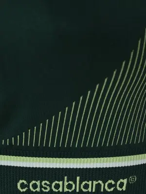 Casablanca Seamless Logo Performance Top