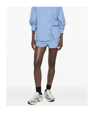 SPORTY  RICH Elastic-waist Shorts