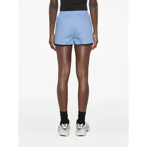 SPORTY  RICH Elastic-waist Shorts