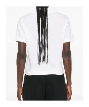 SPORTY  RICH Sporty & Rich Short Sleeve Polo Shirt