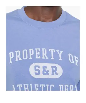 SPORTY  RICH Crew Neck T-shirt