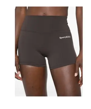 SPORTY  RICH High Waist Shorts