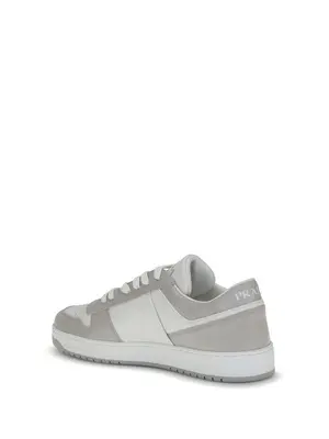 Prada Downtown Leather Two-tone Sneakers