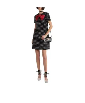 Valentino Garavani Lace And Suede Pumps