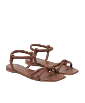 GIANVITO ROSSI Juno Leather Sandals