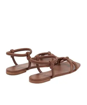 GIANVITO ROSSI Juno Leather Sandals