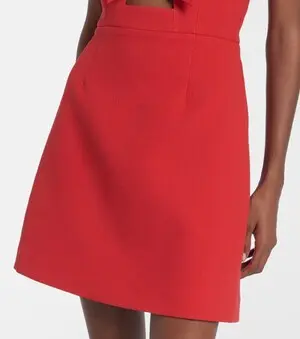 Rebecca Vallance Kaylee Bow-detail Minidress