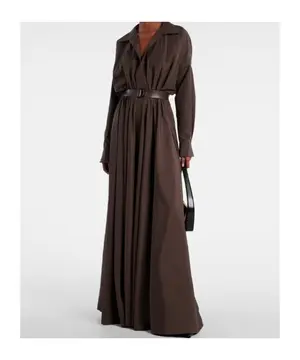 Norma Kamali Oversized Flared Gown