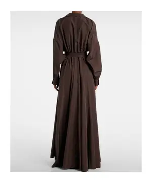 Norma Kamali Oversized Flared Gown